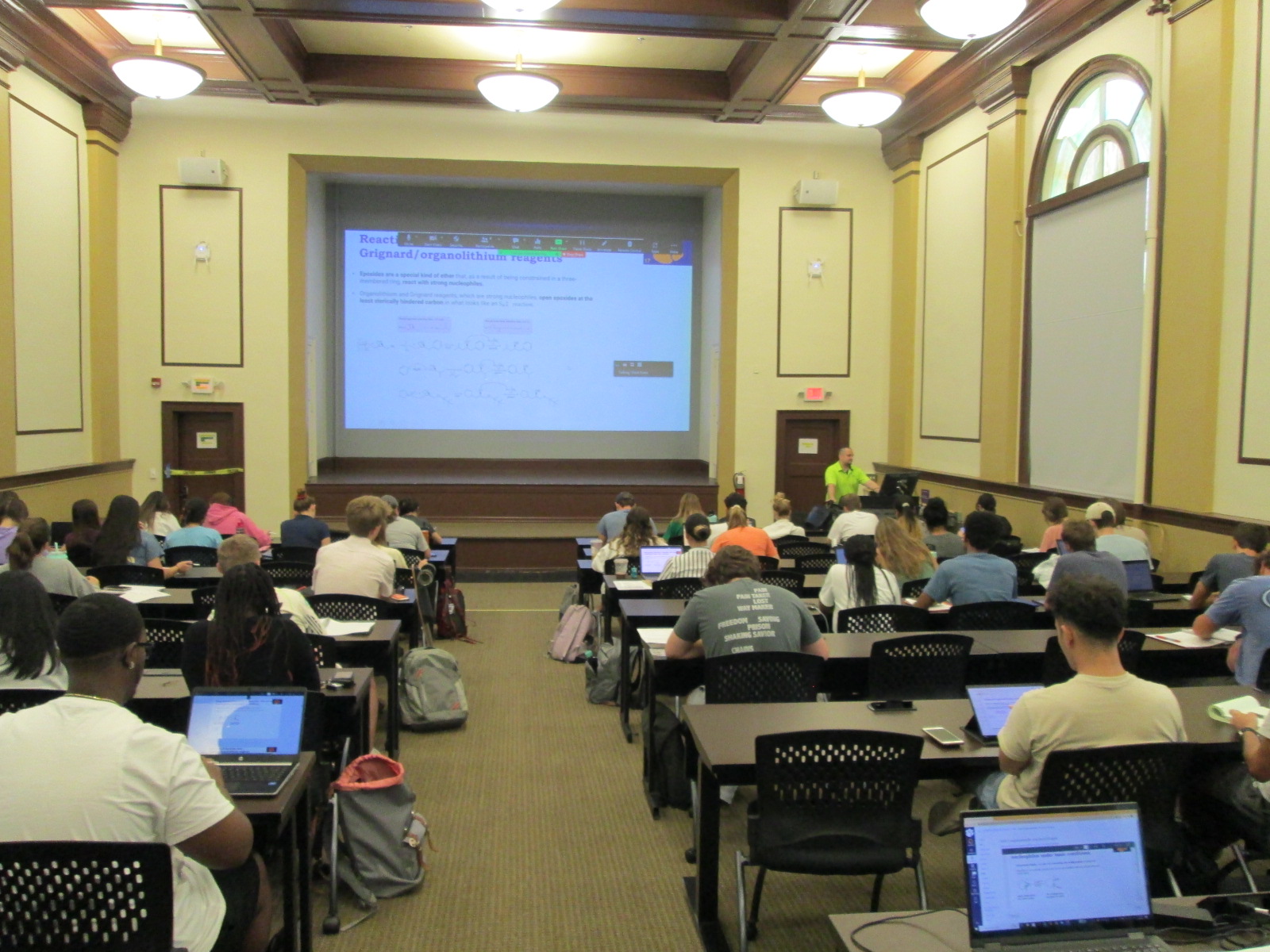 Classes start in Chemistry! – Chemistry