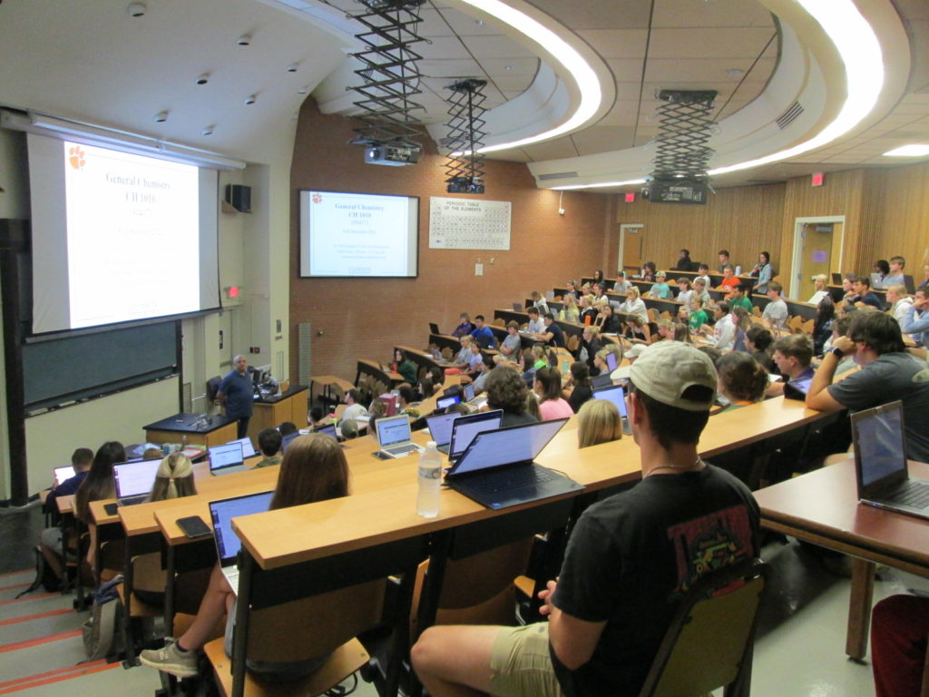 Classes start in Chemistry! – Chemistry