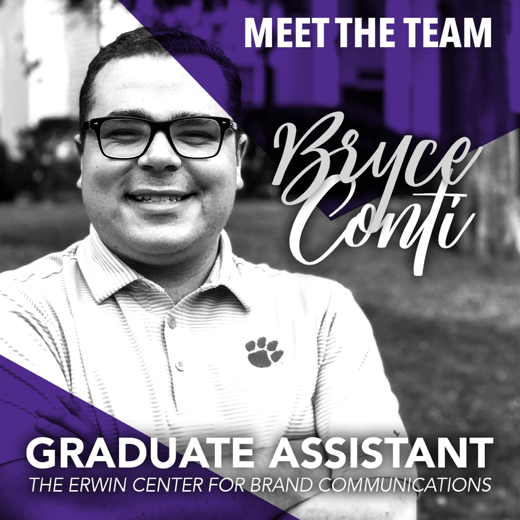 Meet Bryce Conti! – The Erwin Center for Brand Communications