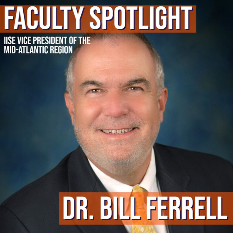 Bill Ferrell elected IISE VP for the Mid-Atlantic Region – Industrial ...