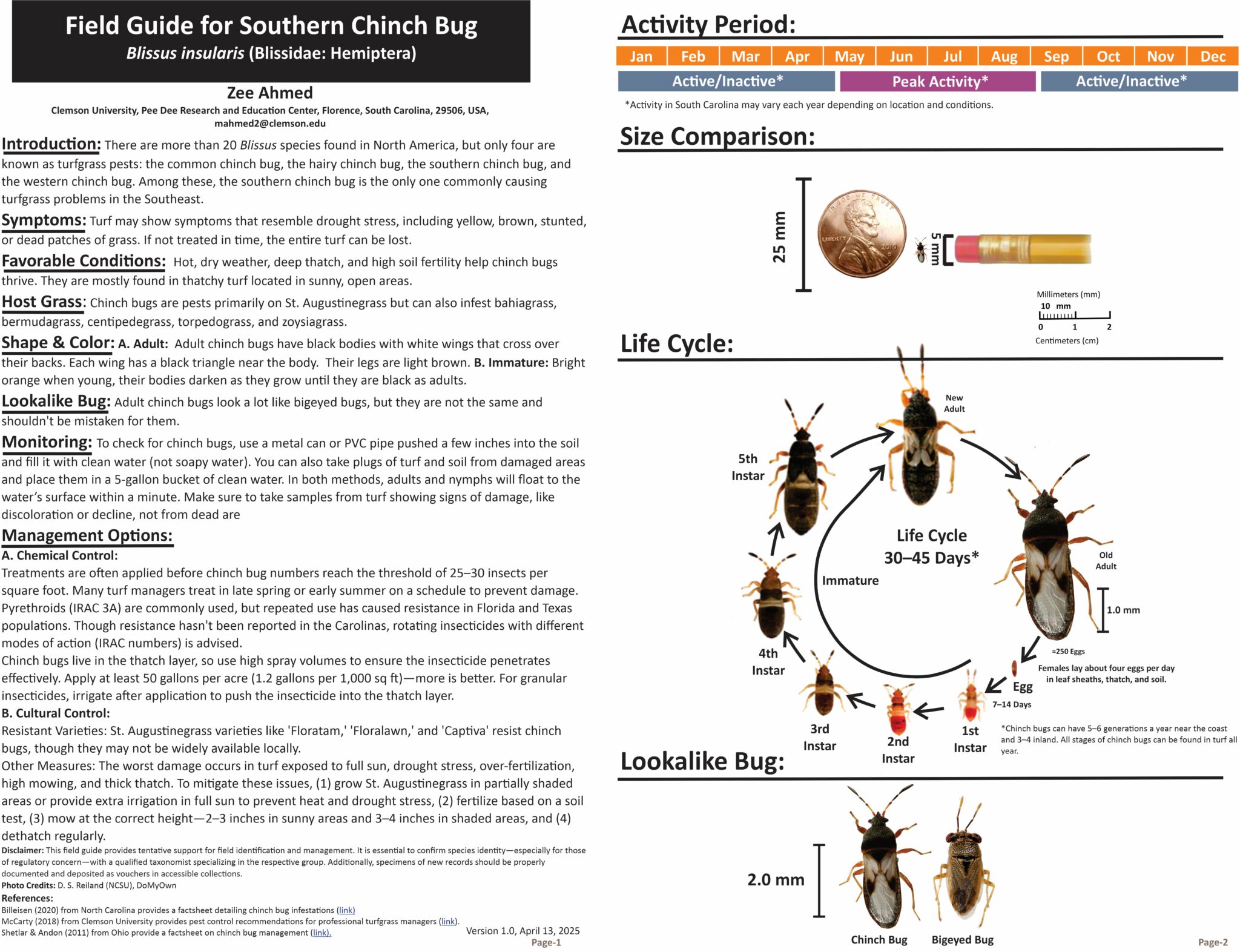 Turfgrass entomology – Integrated Pest Management