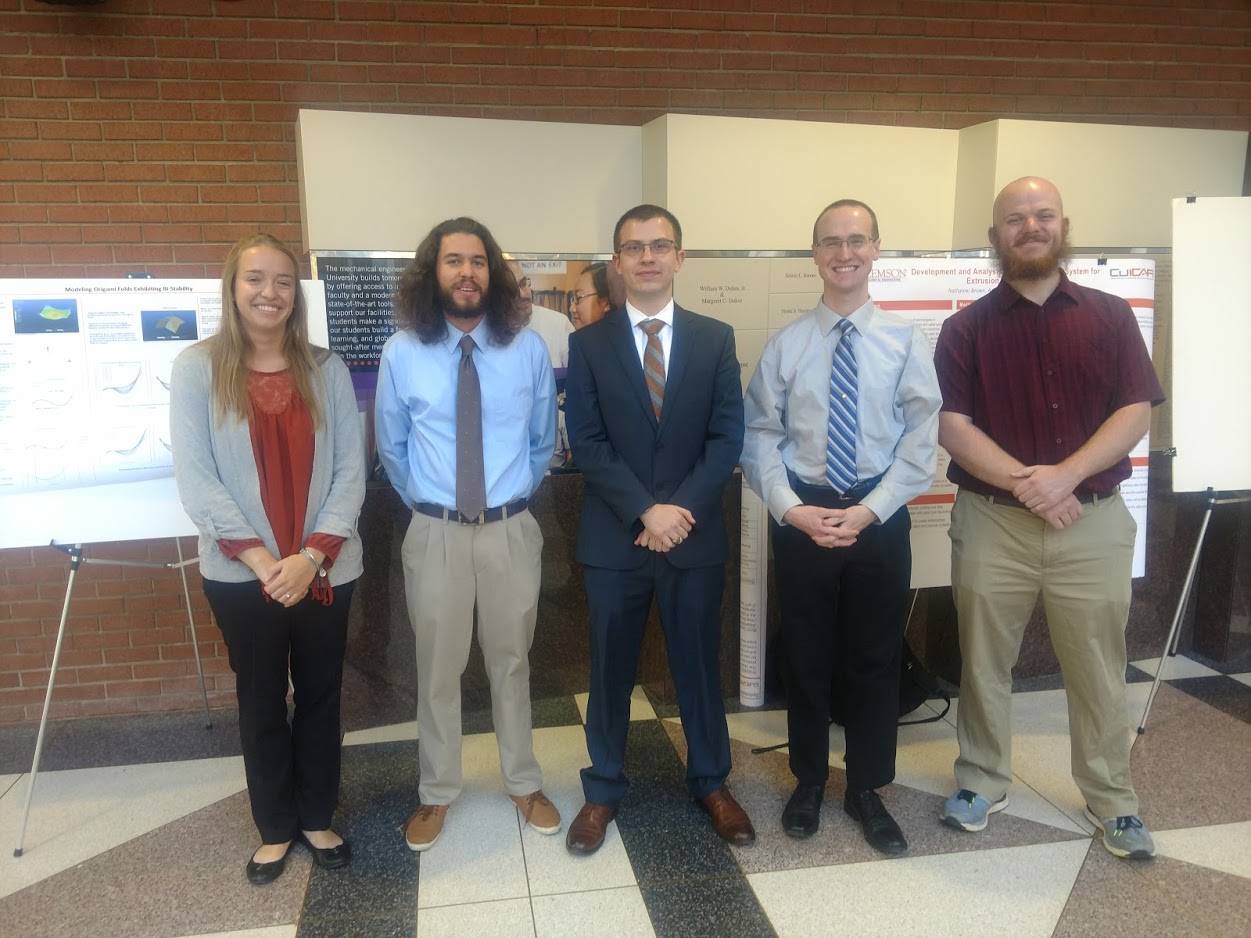 Mechanical Engineering Honors Students Make Poster Presentations ...