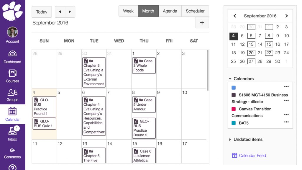 Five Things Every Clemson Student Will Love About Canvas – Clemson ...