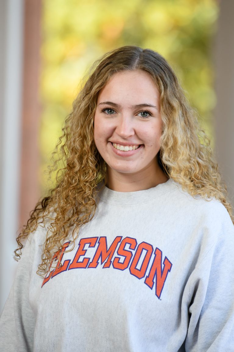 Anna Whitaker – Clemson University Tour Guide Association