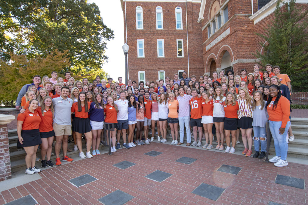 Meet the Tour Guides – Clemson University Tour Guide Association
