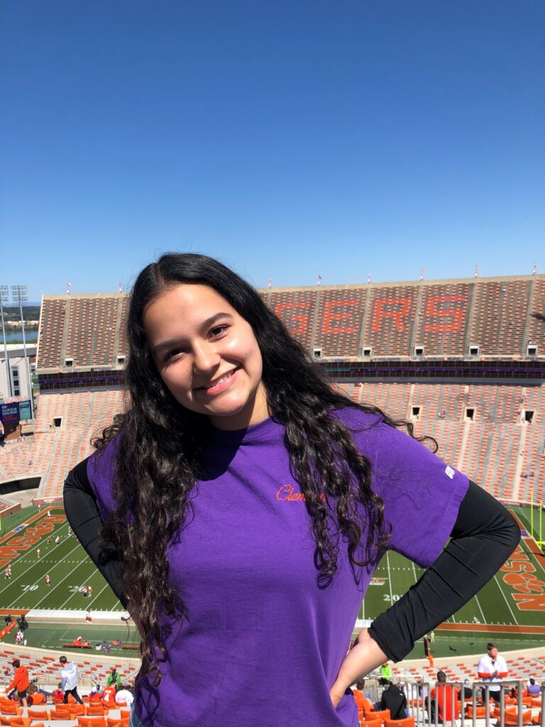 Haley Gonzalez – Clemson University Tour Guide Association